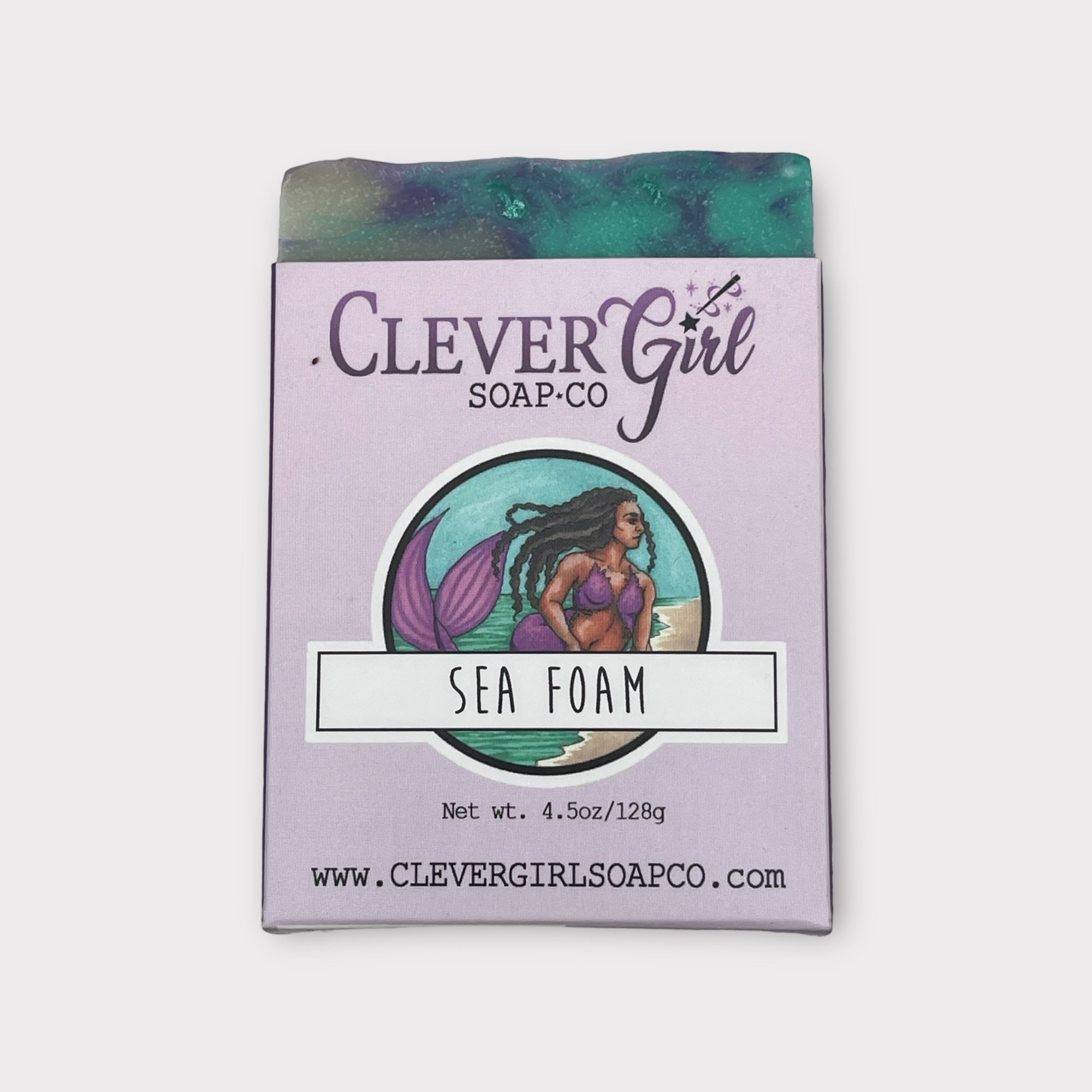 Sea Foam Soap – Clever Girl Soap Co. LLC